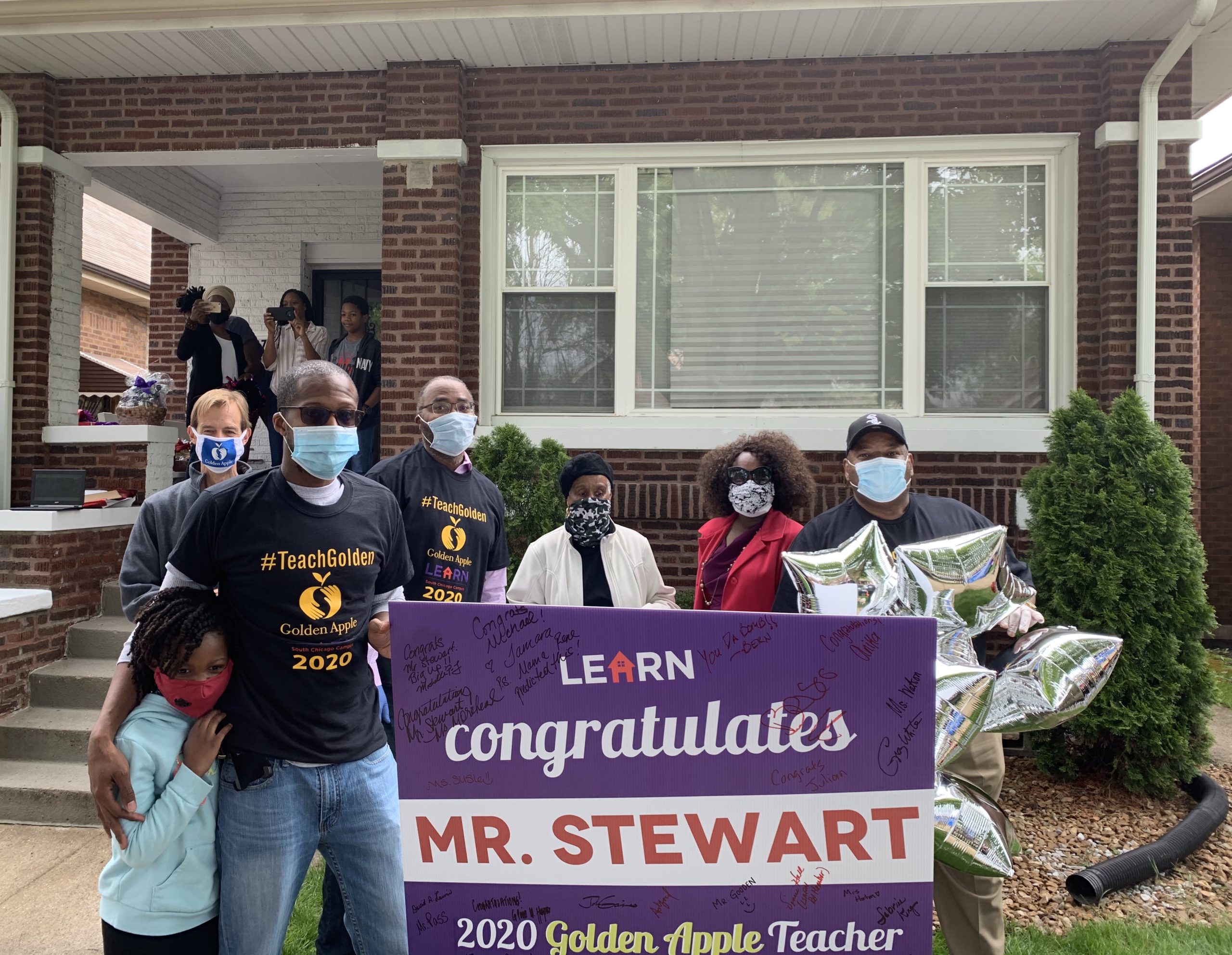 Teacher at LEARN South Chicago charter school surprised with Golden ...