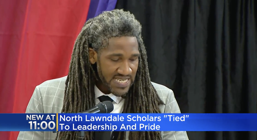 'Tied to greatness' event underway at North Lawndale's LEARN Romano ...